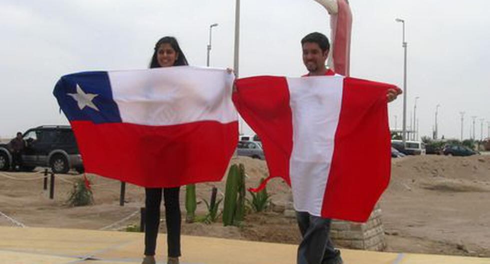 FOTOS: Chile y Perú unidos en un "abrazo por la paz" | PERU | CORREO