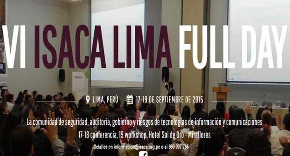 Se viene el VI ISACA Lima Full Day | TECNOLOGIA | CORREO