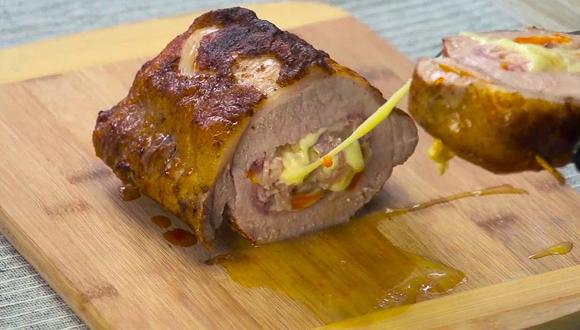 Receta de enrollado de cerdo mechado (VIDEO) | GASTRONOMIA | CORREO