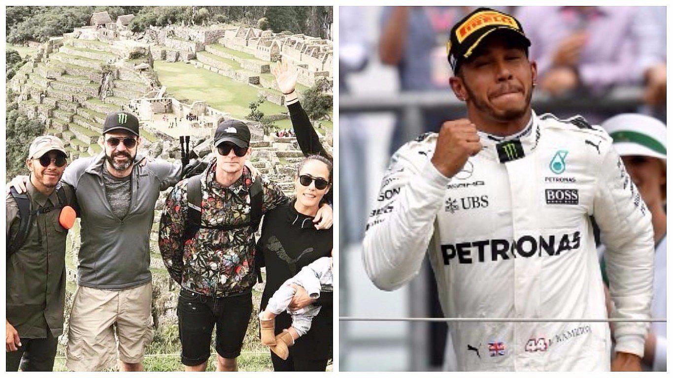 Lewis Hamilton, el famoso corredor de Fórmula 1, maravillado con Machu ...