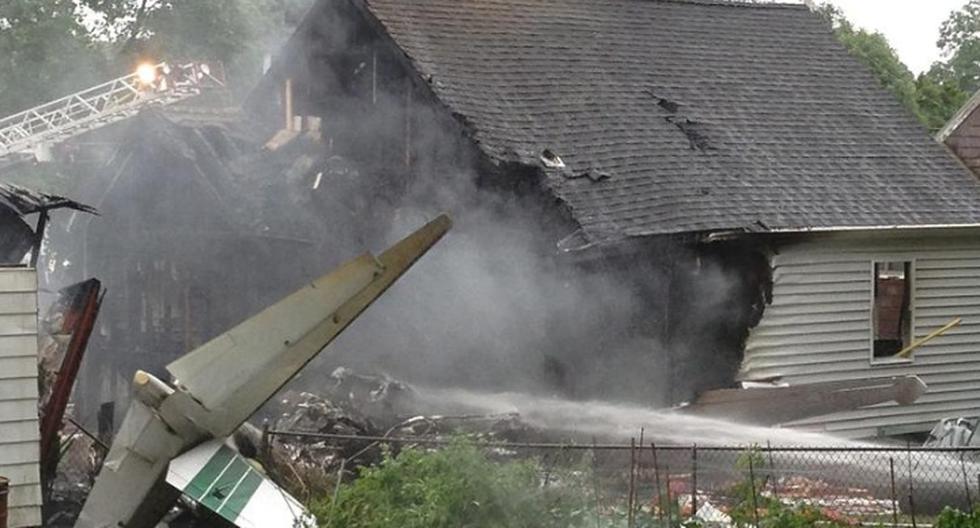 EE.UU.: Al menos dos muertos tras estrellarse avioneta contra casa | MUNDO | CORREO