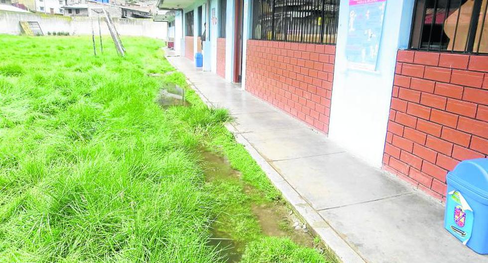 Jardín de niños queda inundado por lluvias | PERU | CORREO