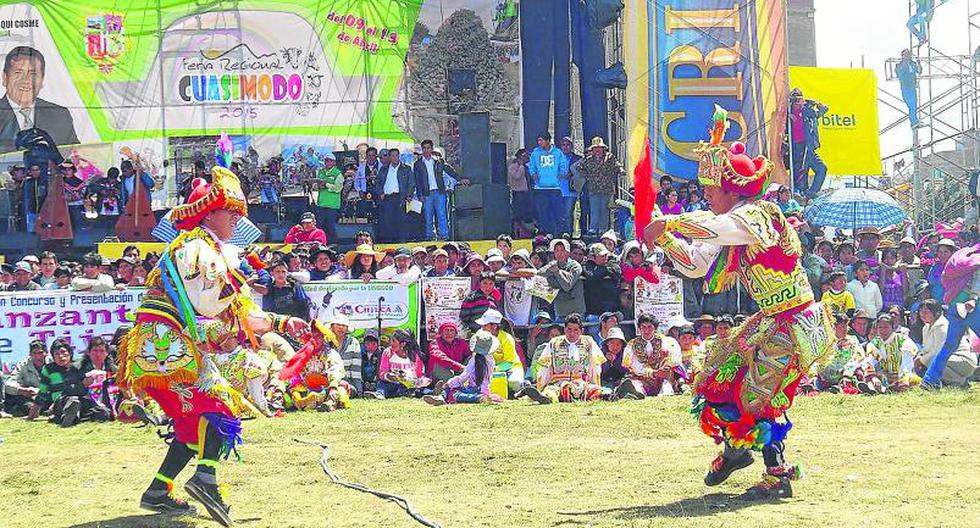 Danza de tijeras hacen que el cielo de Cuasimodo retumbe | PERU | CORREO