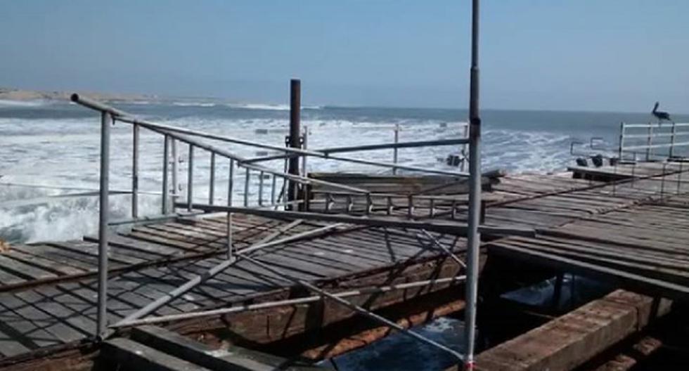 La Libertad: Muelle de Pacasmayo soportó fuerte oleaje | EDICION | CORREO