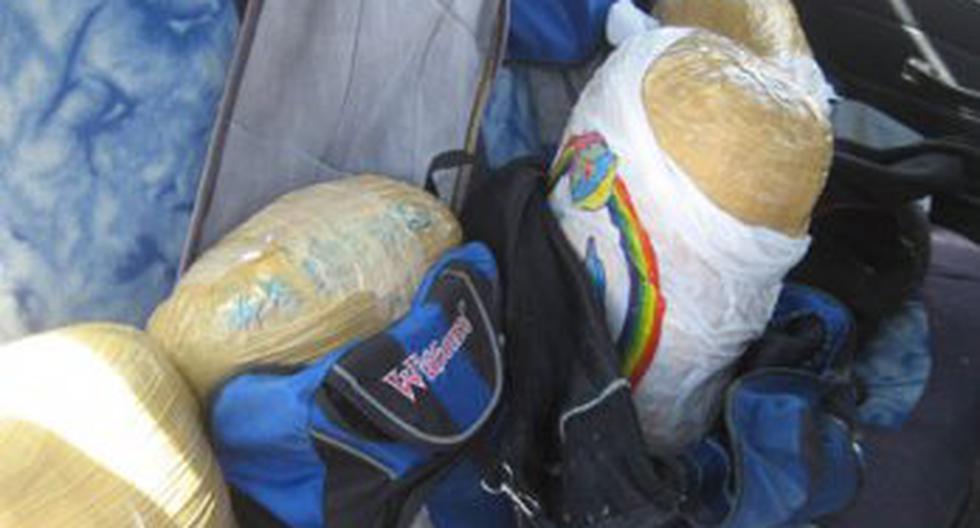 Incautan Droga En Cholito Bus Peru Correo