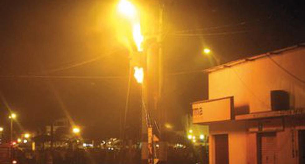 Transformador eléctrico se incendia | PERU | CORREO