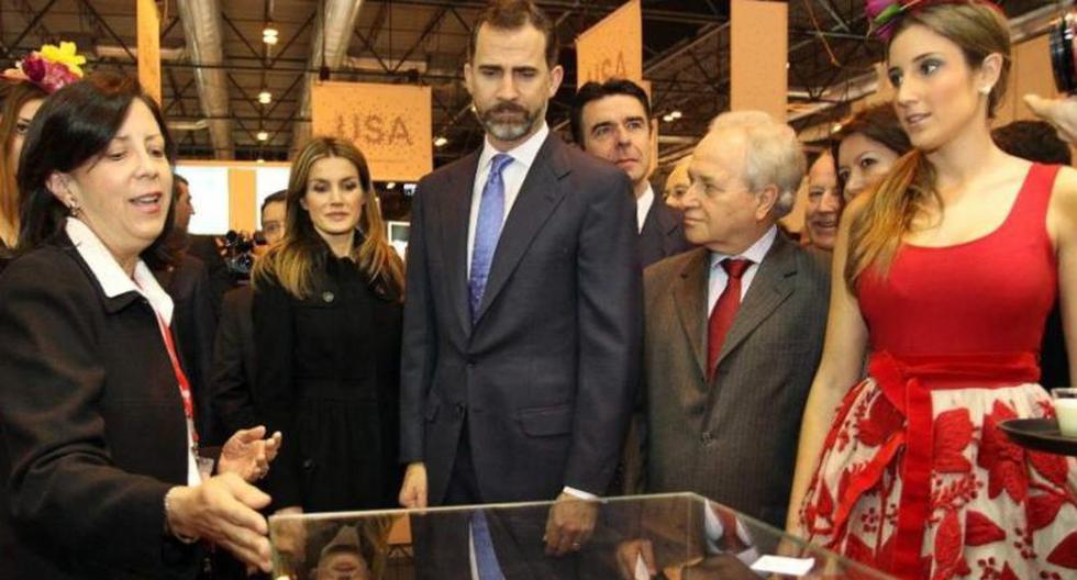 Príncipes de España visitan stand de Perú en Feria Internacional de ...