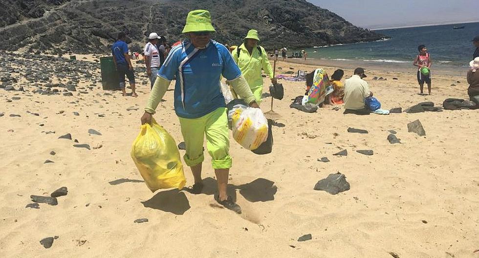 Nuevo Chimbote: Realizan limpieza de la playa Caleta Colorada | EDICION ...