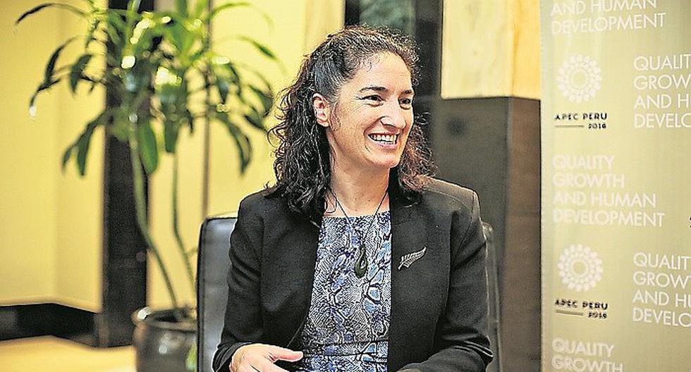 Jacqui Caine: "Estamos trabajando con Perú en los mercados de ...