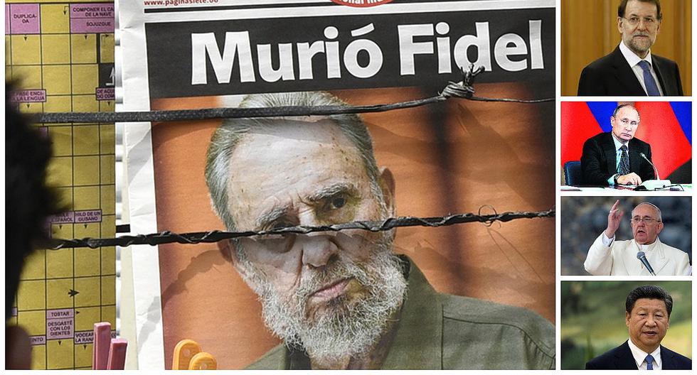 Fidel Castro: El mundo reacciona a la muerte de líder cubano | MUNDO ...