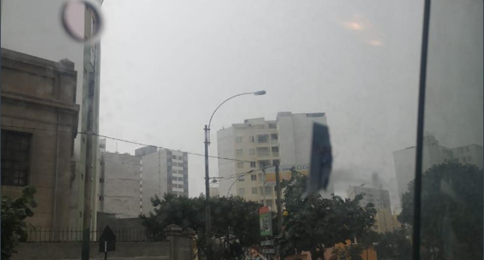 Senamhi | Llovizna ligera sorprendió a limeños en varios distritos de la capital esta mañana ...