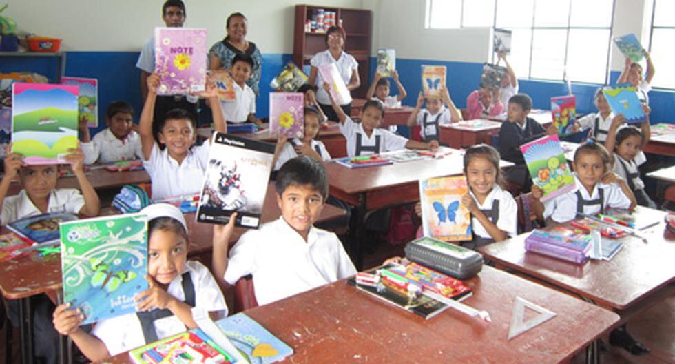 Escolares de zonas rurales reciben útiles | PERU | CORREO