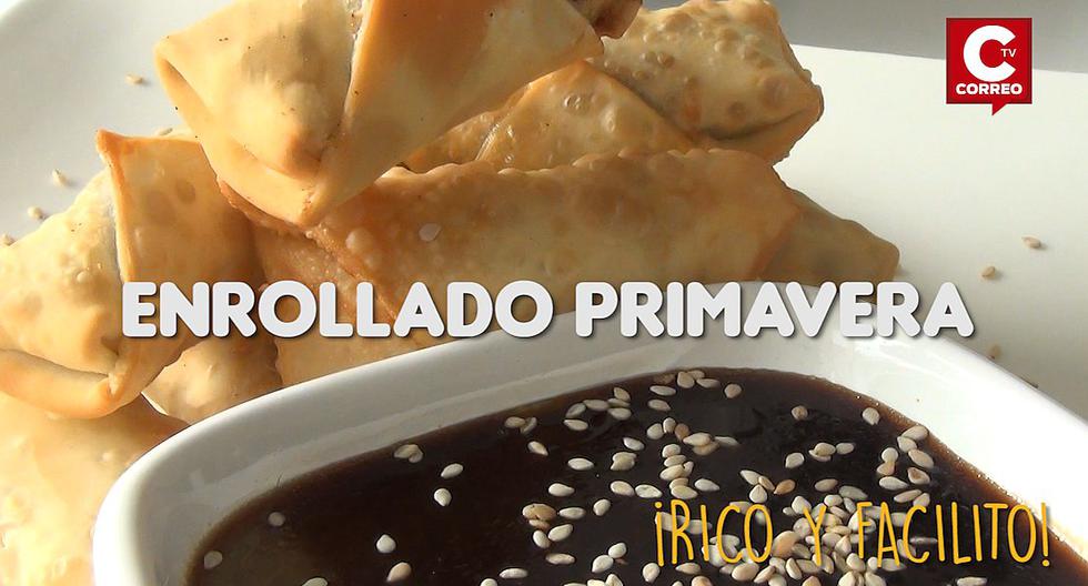 Rico y facilito: aprende la receta de estos Enrollados primavera ...