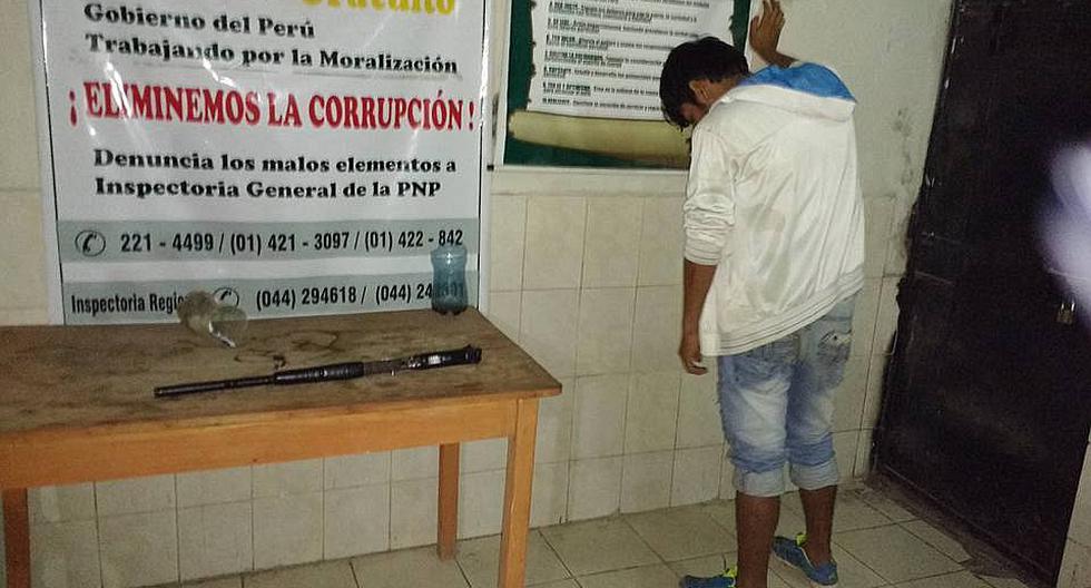 La Libertad: Cae sujeto que asaltó y golpeo a trabajador | EDICION | CORREO