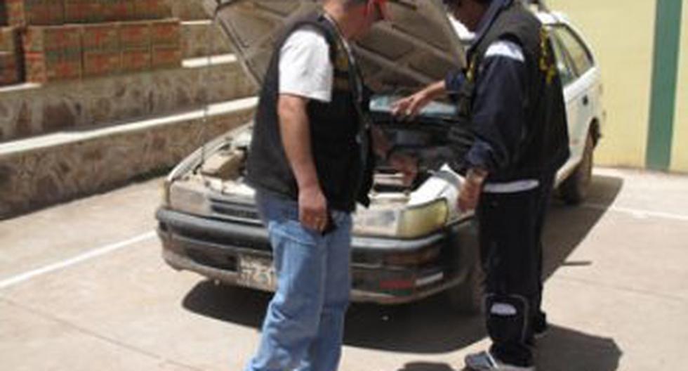 Vehículo Recuperado Peru Correo