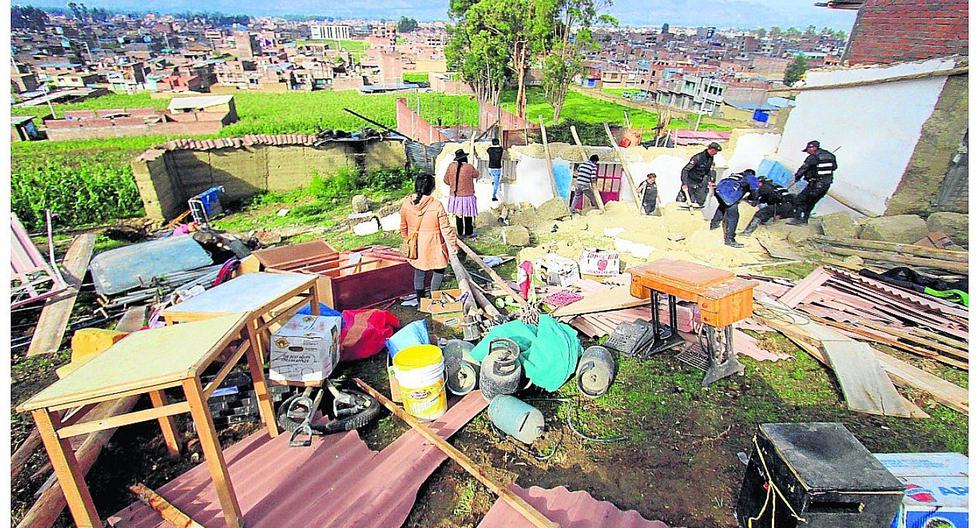 Nueve casas derrumbadas, 40 damnificados y más de 50 viviendas ...