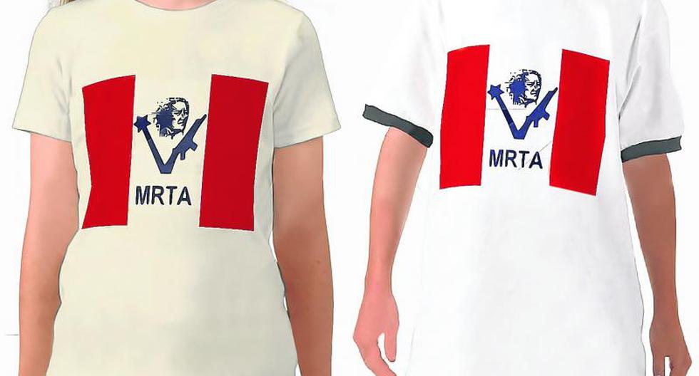 Venden polos con logo MRTA en internet | MUNDO | CORREO