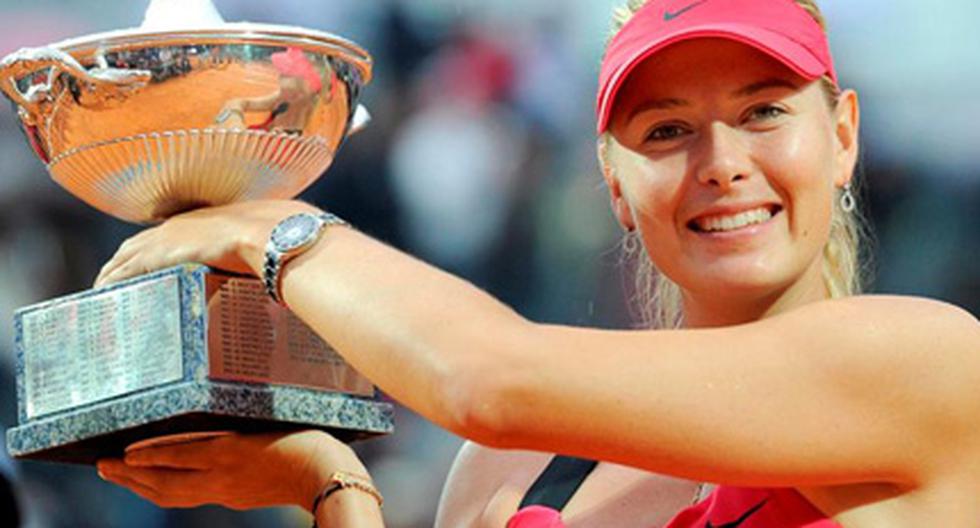 Maria Sharapova revalida su título en Roma ante china Na Li | DEPORTES ...
