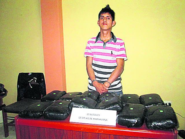 Policía Incauta 12 Kilos De Marihuana Peru Correo