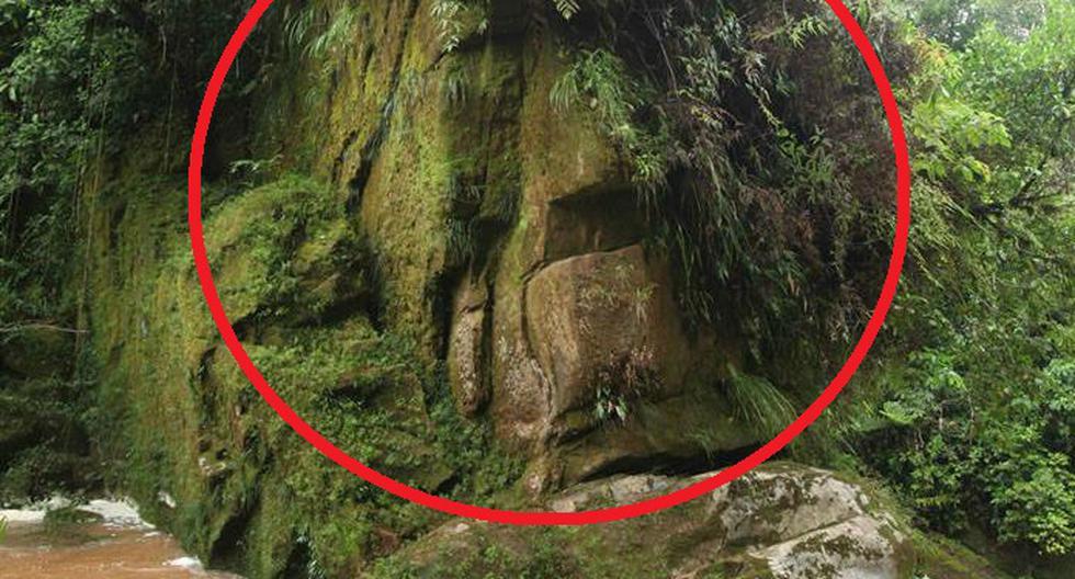 Madre de Dios: Redescubren rostro sagrado harakmbut tallado en roca ...