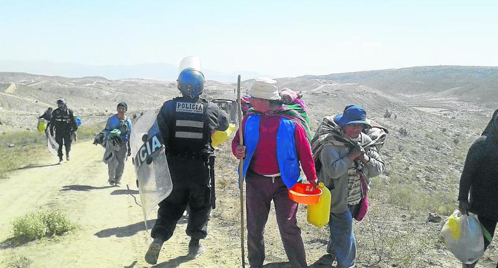 600 personas en intento de invasión | PERU | CORREO