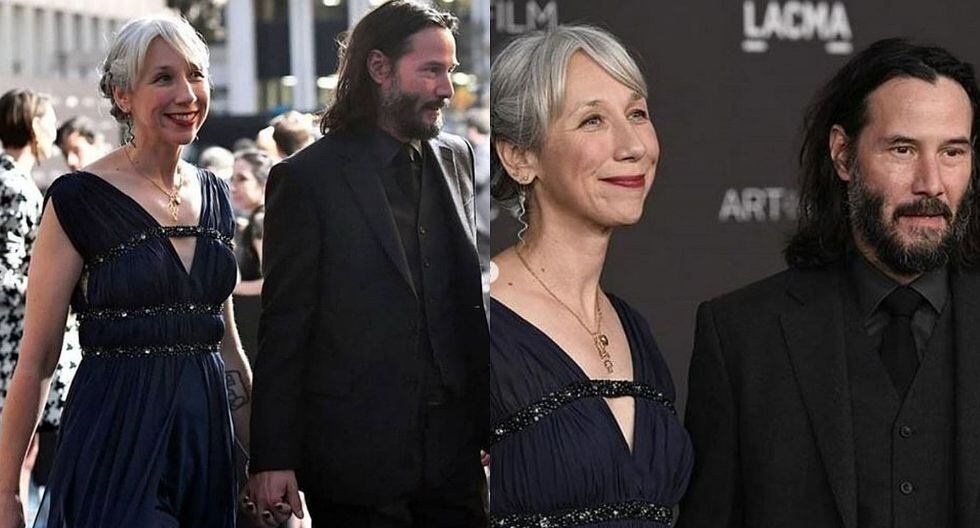 Keanu Reeves se lució con su primera novia tras 10 años en un evento en ...