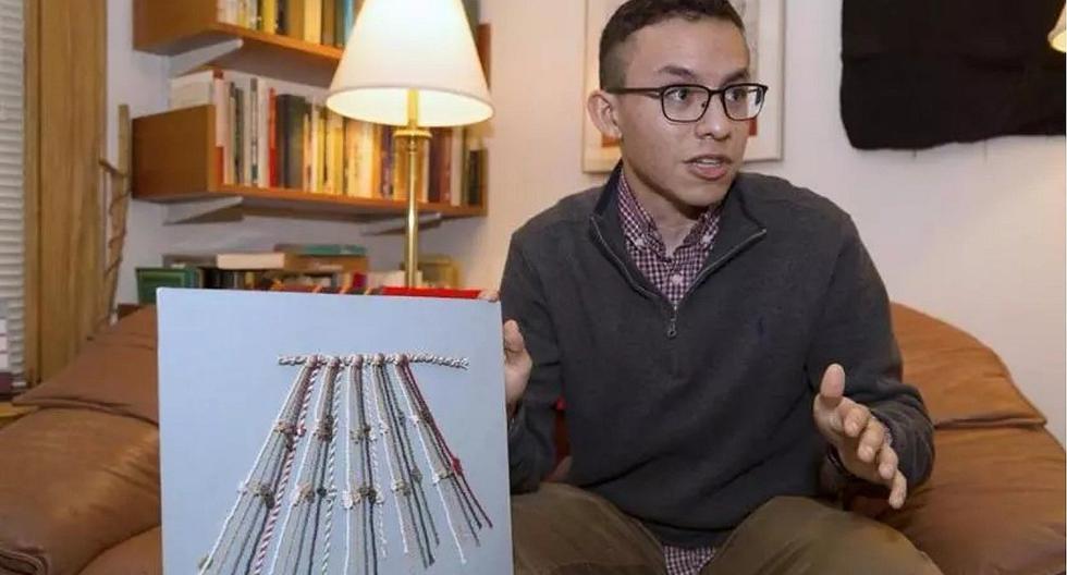 El estudiante de Harvard, Manny Medrano, ayudó a descifrar el código ...