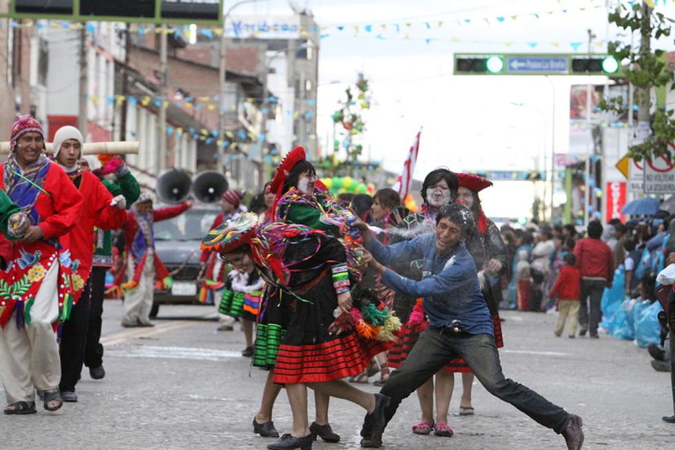 FOTOS: Así se vivió el inicio del carnaval en Huancayo | PERU | CORREO