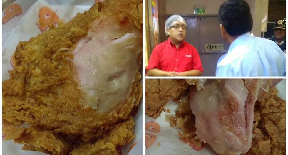 Facebook: denuncian a conocida cadena de comida rápida por pollo ...