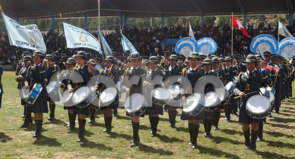 Perú: Bandas escolares se lucen en concurso de música (FOTOS ...
