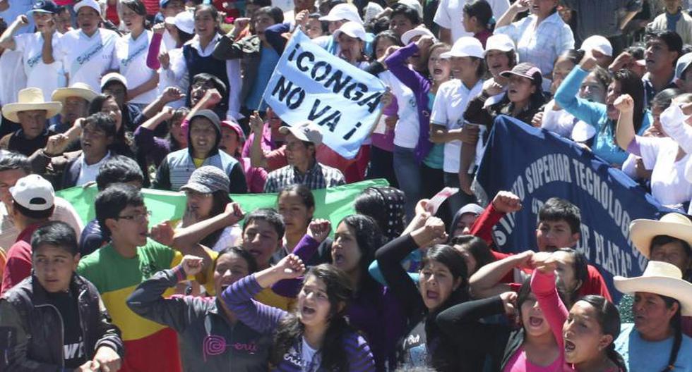 Radicales de Cajamarca amenazan con reiniciar protestas contra Conga ...