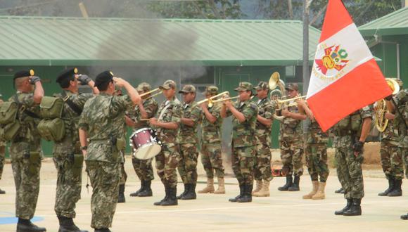 VRAE: Ministro del Interior inspecciona construcción de nueva base ...