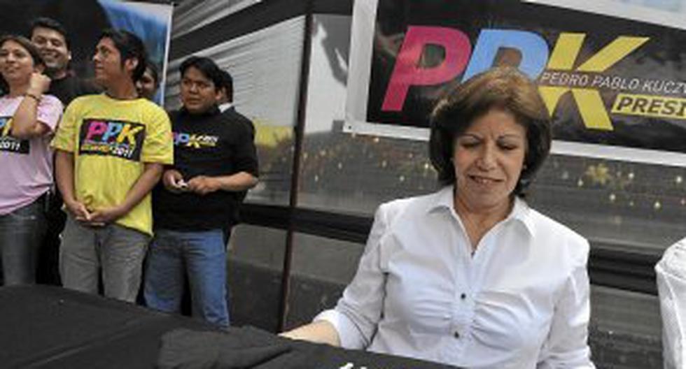 Lourdes ya ve con la banda a PPK | POLITICA | CORREO