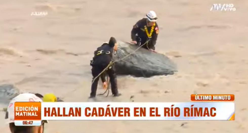 Hallan cuerpo sin vida de un hombre en el río Rímac (VIDEO) | EDICION ...