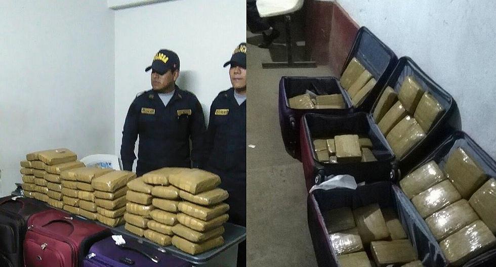 Decomisan 49 Kilos De Marihuana Que Iban En Tres Maletas Video