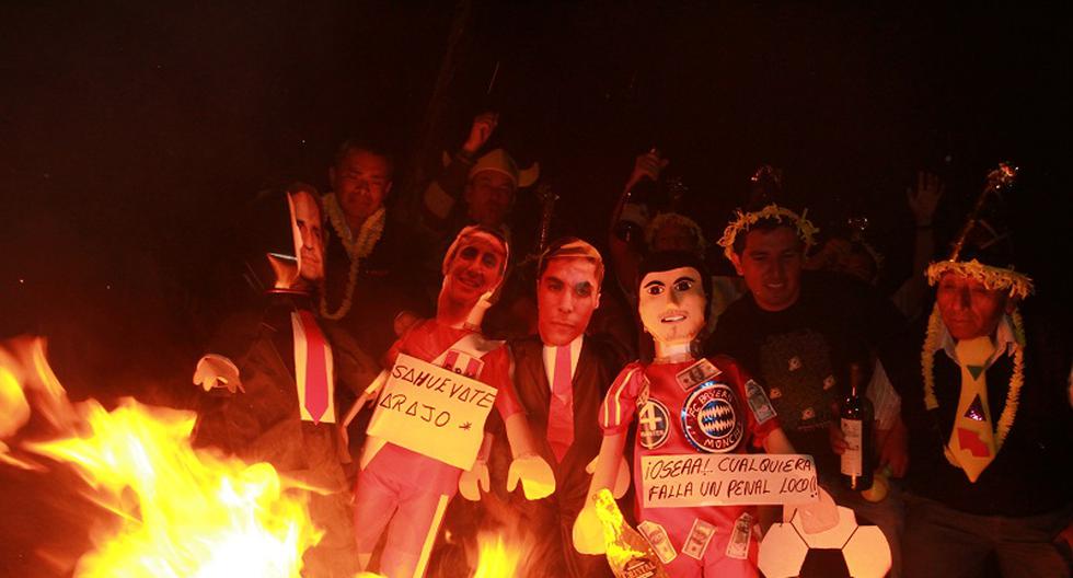 Año Nuevo: Multarán con 5 mil soles a los que quemen muñecos | PERU ...