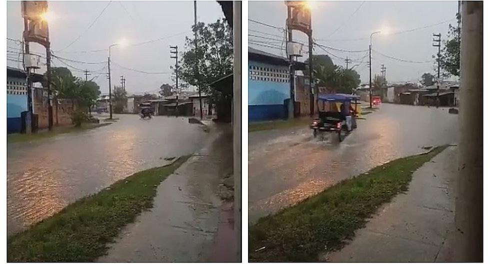 Lluvia torrencial inunda las calles y avenidas de Iquitos | PERU | CORREO
