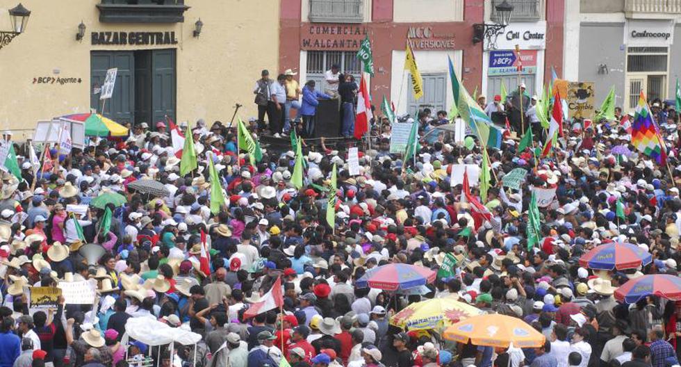 Radicales preparan nuevas protestas contra Conga | POLITICA | CORREO