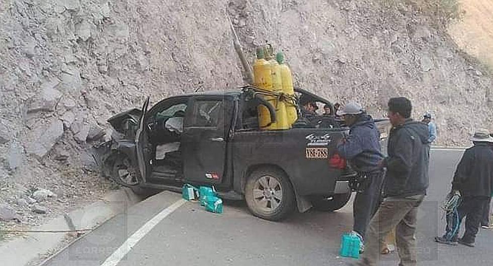 Un muerto y ocho heridos deja choque vehicular en Cambaya | EDICION | CORREO