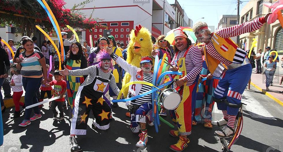 Shows de payasos tacneños son solicitados hasta en Santiago de Chile ...