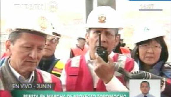 Humala: "Toromocho permitirá consolidación del Perú como potencia ...