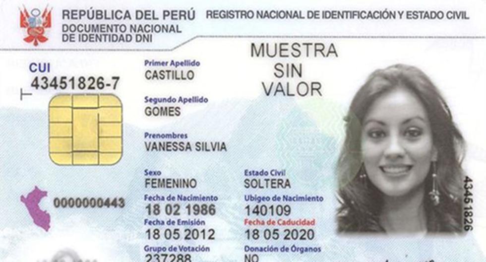 Reniec presentó oficialmente el DNI electrónico | PERU | CORREO