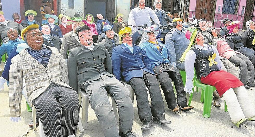 Multarán con mil 600 soles a quienes quemen muñecos en distrito de La ...