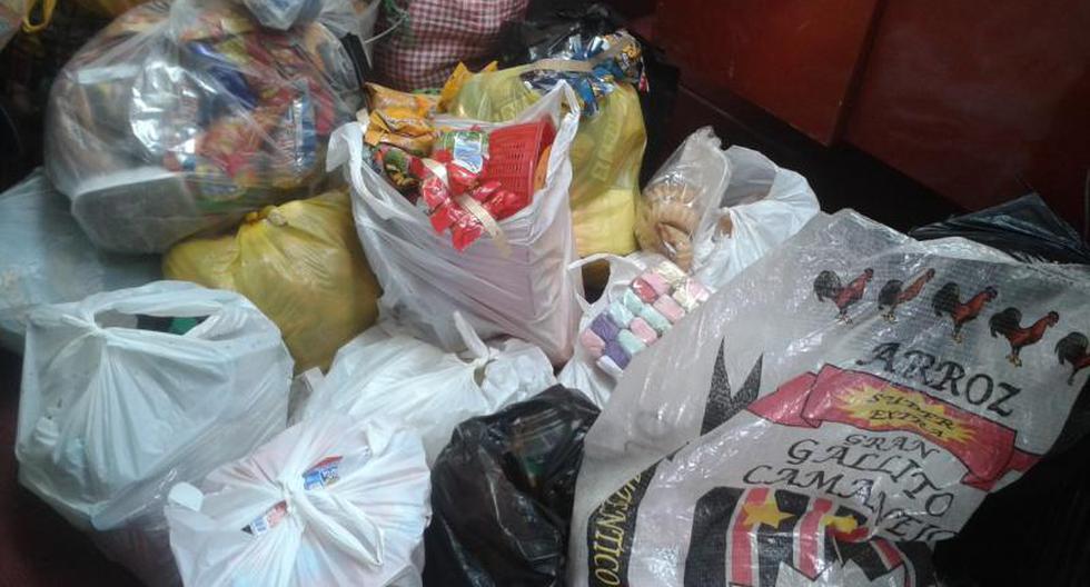 Decomisan 200 kilos de comida chatarra y productos de dudosa ...