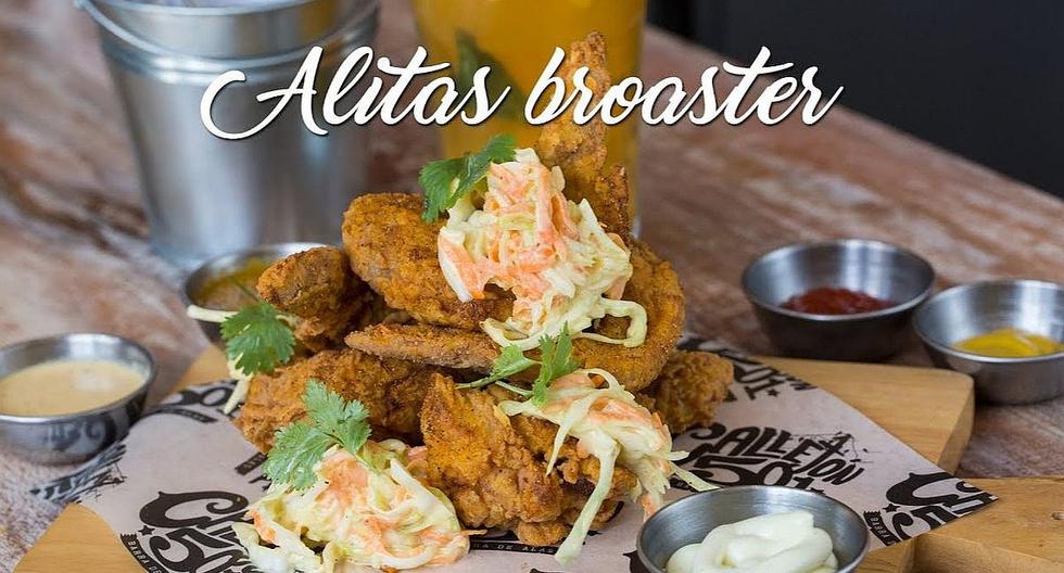 Aprende cómo preparar unas crujientes alitas broaster en casa (VIDEO ...