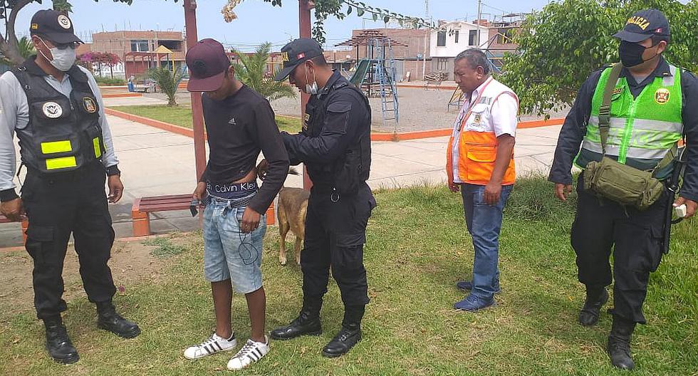 Aprehenden Tres Jóvenes Que Consumían Droga En El Estado De Emergencia