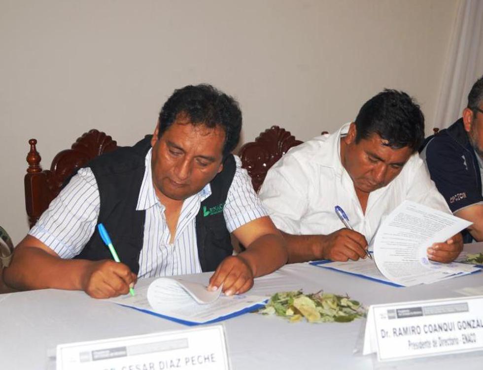 Enaco y municipio de Pichari buscan fortalecer sector agrococalero ...