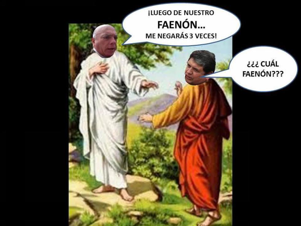 Memes: Humala crucificado, Alan Judas y los pecados de Urtecho en ...