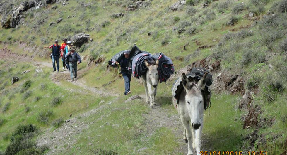 A lomo de mula llevan ayuda social | PERU | CORREO