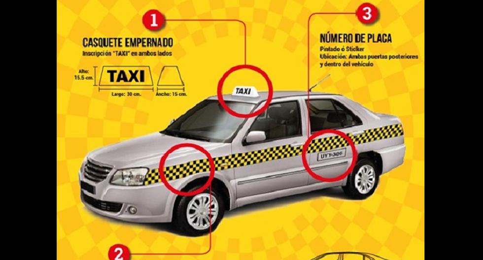 Tres tips para identificar un taxi formal | PERU | CORREO